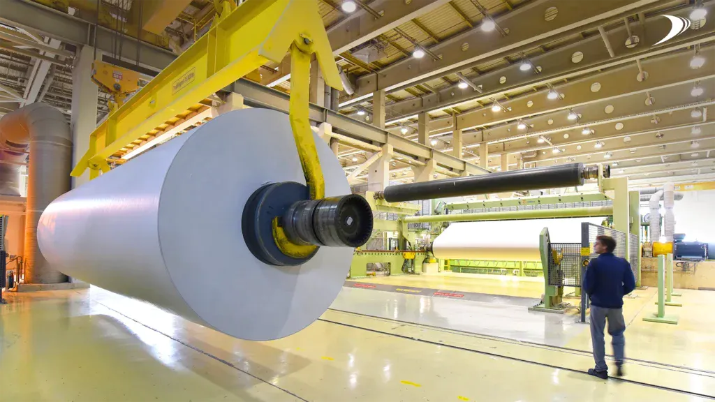 Mechanical failure in paper mill